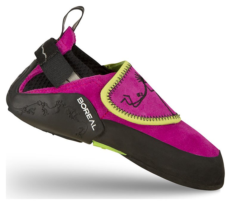 Ninja Junior - Fuchsia, kid's climbing shoes by Boreal – 9c Professional